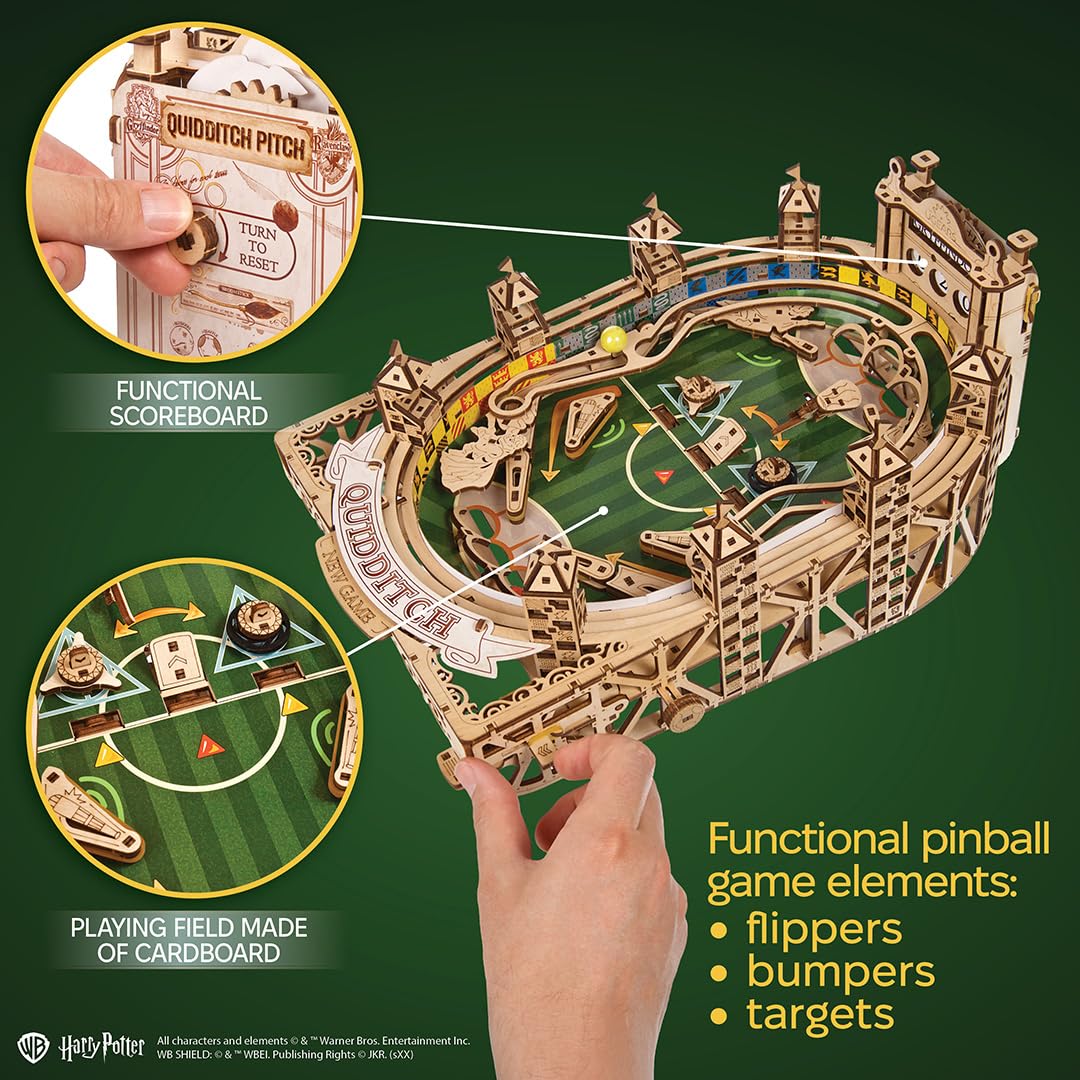 Mua UGEARS Harry Potter Quidditch Pinball Machine - 3D Wooden Puzzles ...
