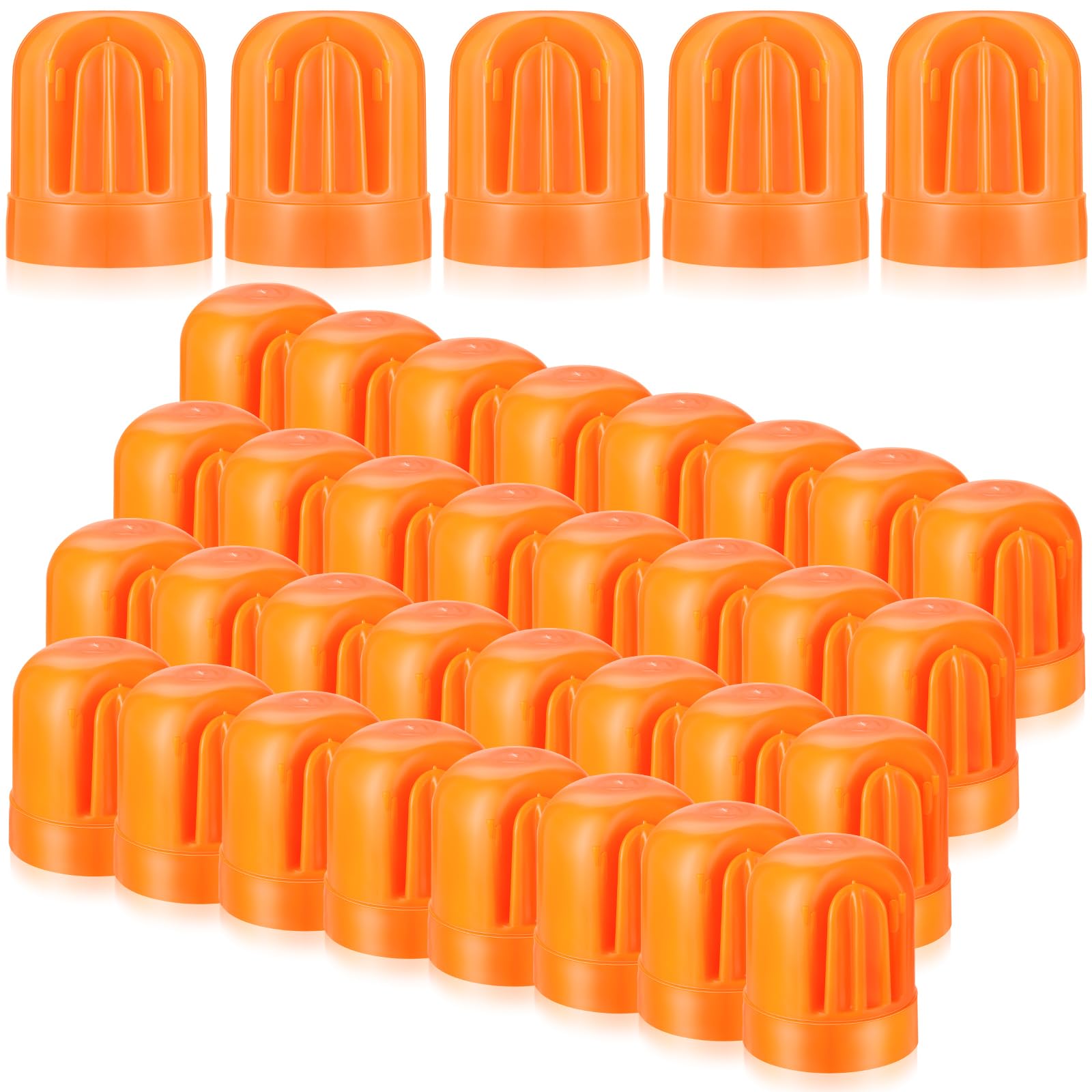 Juexica 40 Pcs T Post Rebar Caps Safe T Post Caps Rebar Safety Caps ...