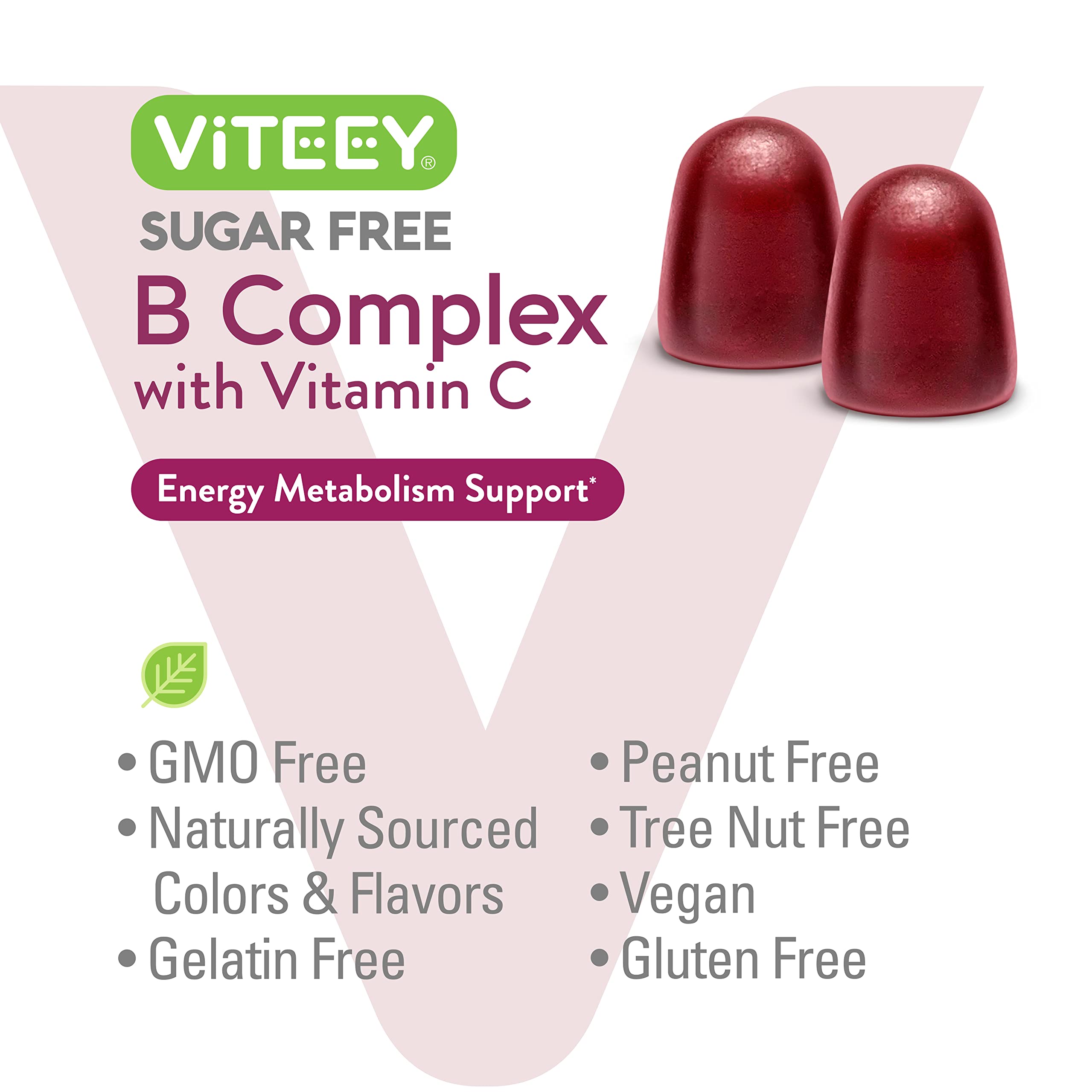Mua VITEEY Vitamin B Complex Gummies with Vitamin C, Sugar Free ...