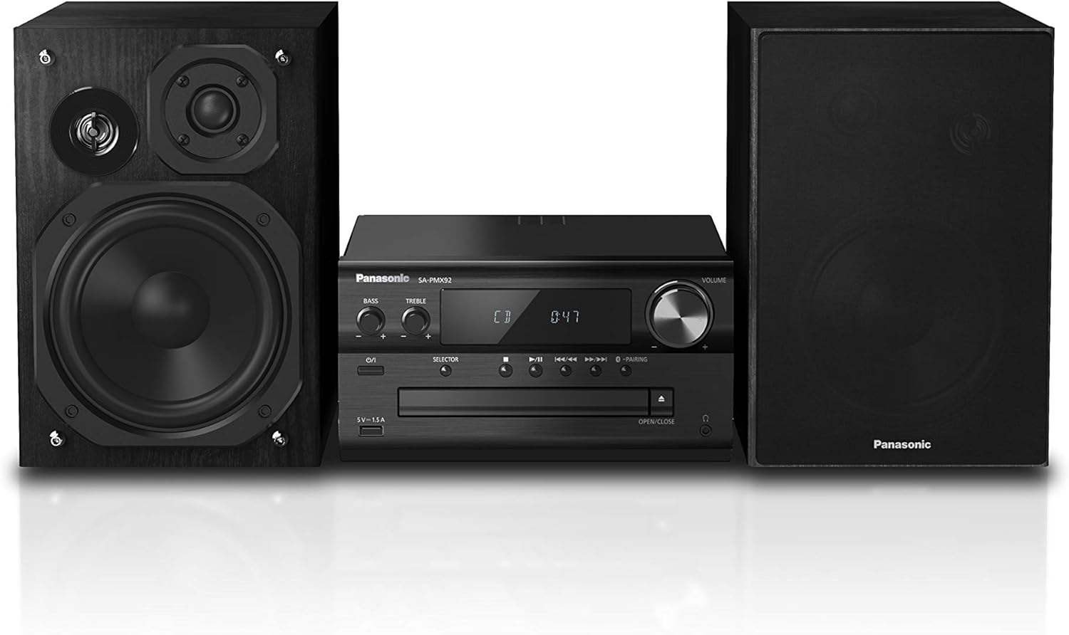 Panasonic SC-PMX92EB-K Micro Hi-Fi System with Bluetooth and DAB+ ...