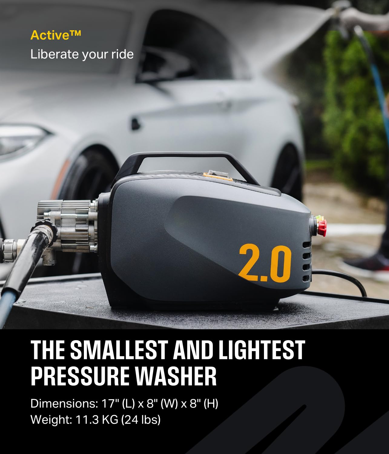 Mua ACTIVE 2.0 Electric Pressure Washer - 2.0 GPM and 1800 PSI, Compact ...