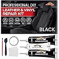 Amazon.com: Black Leather Repair Kit for Car Interior, Leather Seat ...