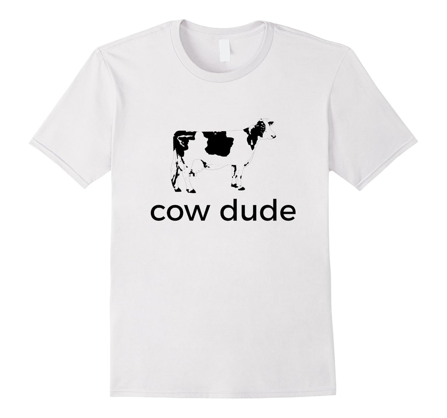 Cow Dude T-Shirt Farm Apparel Father Dad Tee Gift-CD – Canditee