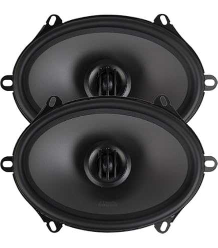 MTX Thunder681 MTX Audio THUNDER681 6x8 Inch Car Component Speaker Set ...