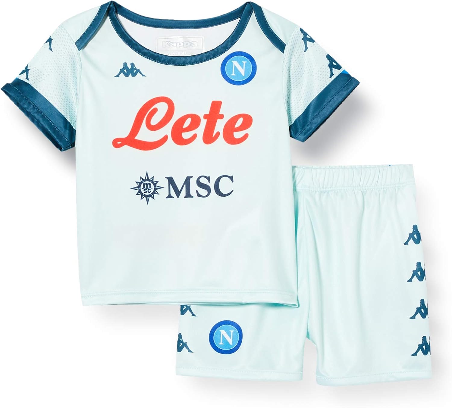 SSC NAPOLI Unisex Kids Children’s 2020/21 Away Match Kit Kids Away Race ...