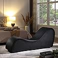 Amazon.com: Adults Chaise Lounge Chair for Yoga - Yoga Furniture ...