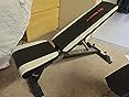 Amazon.com : Marcy Adjustable Utility Bench for Home Gym Workout SB-670 ...