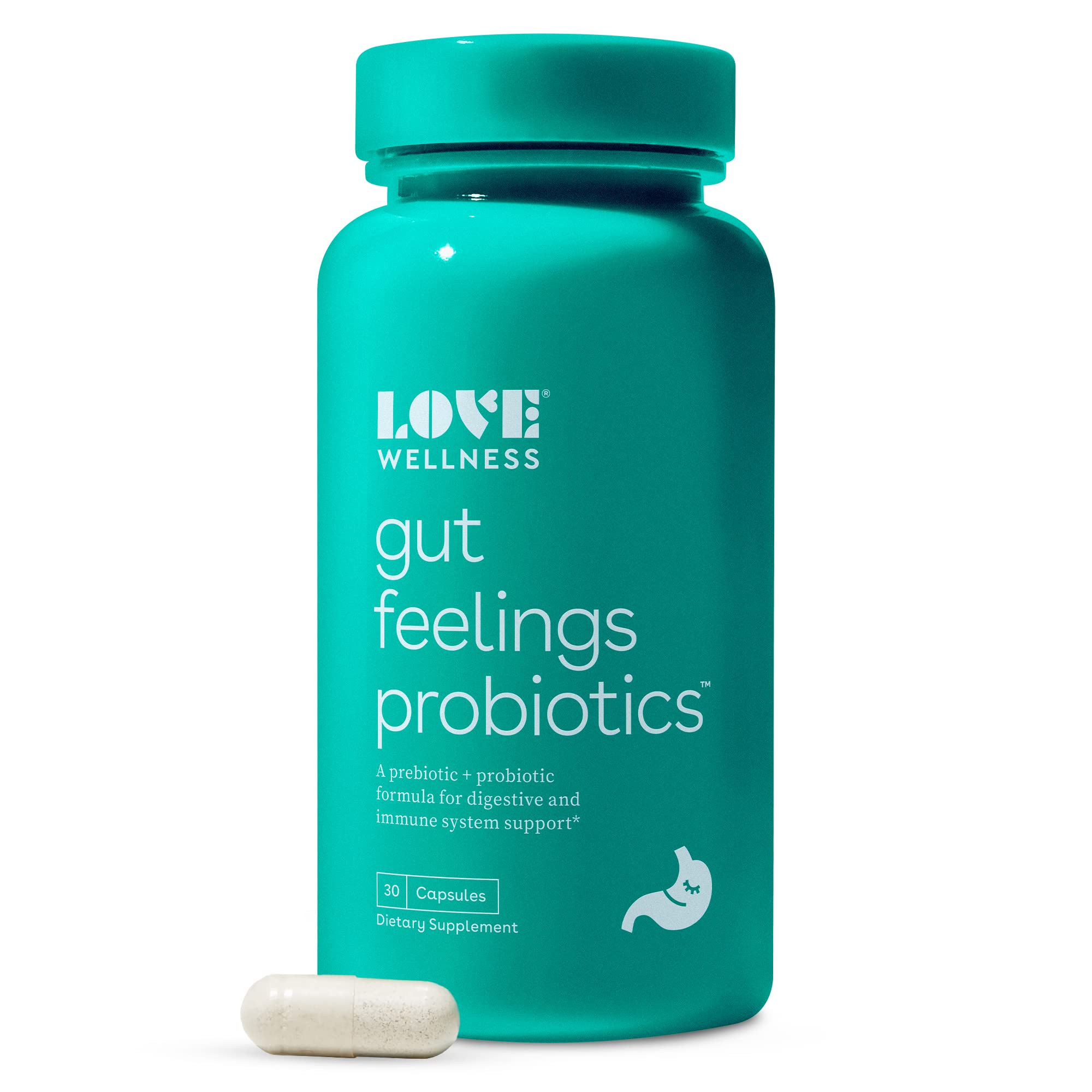 Mua Gut Feelings Probiotic, Digestive Enzyme Supplement | Supports Gut ...