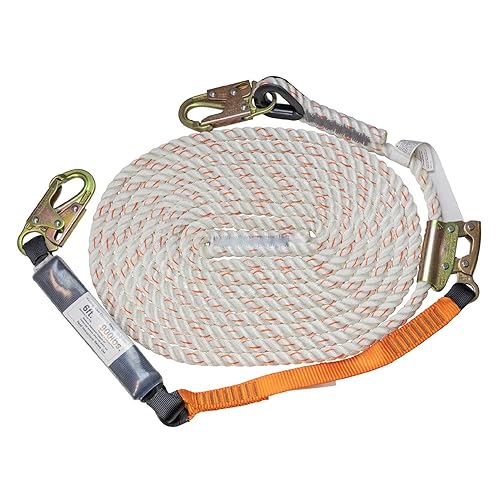 Malta Dynamics 50-ft Vertical Lifeline Assembly – Fall Protection ...