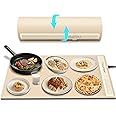 Amazon.com: Electric Food Warming Mat, Silicone Heating Tray with ...