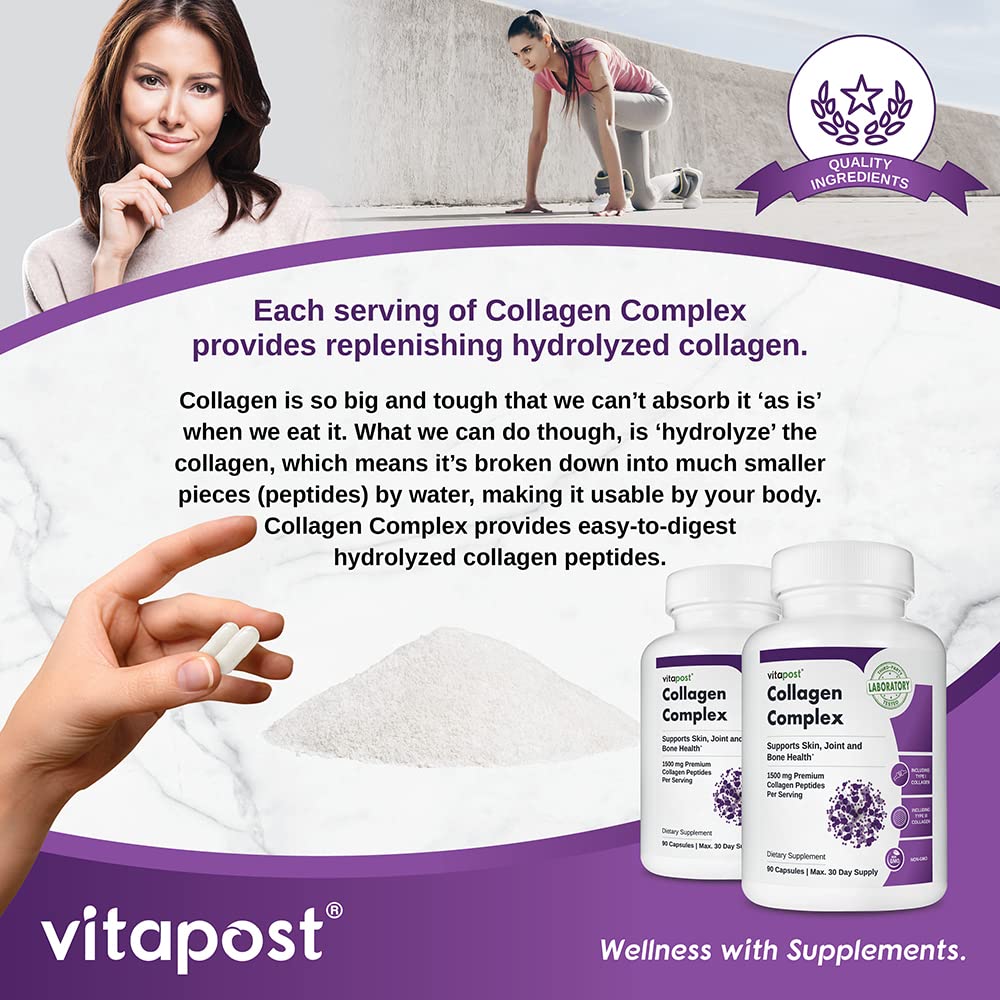 Mua VitaPost Collagen Complex | Premium Hydrolyzed Collagen Peptides ...