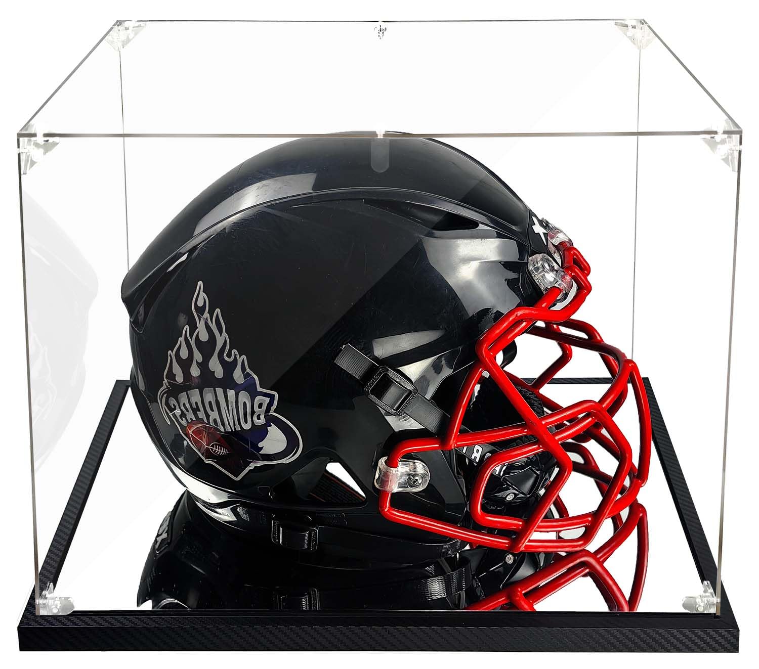 Clear Helmet Display Case Football Helmet Display Case Full Size ...