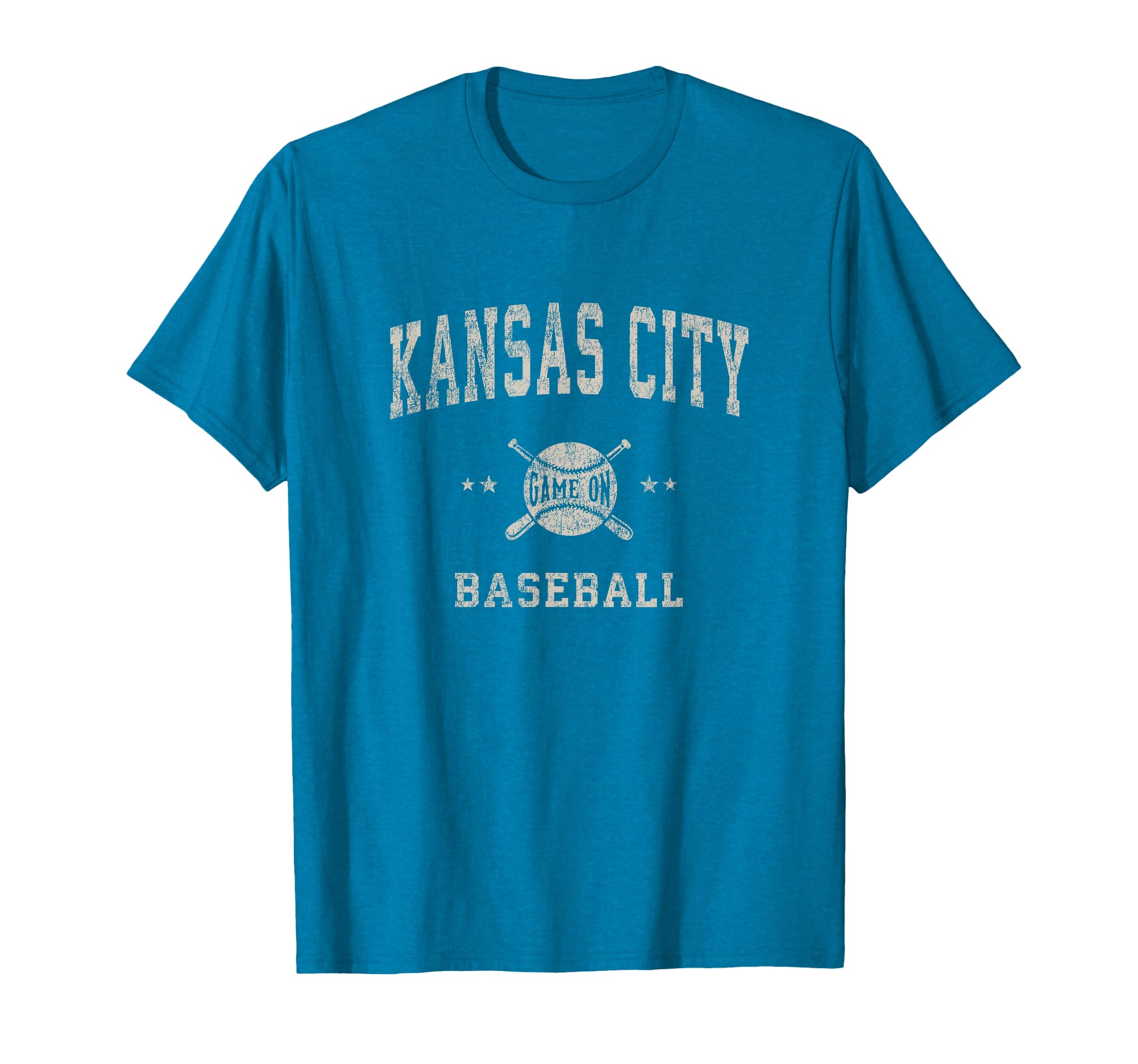 Kansas City Vintage Baseball Throwback Retro Design T-Shirt for sale ...