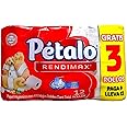 Pétalo Rendimax Papel Higiénico, 415 Hojas Dobles, Suaves, Absorventes ...