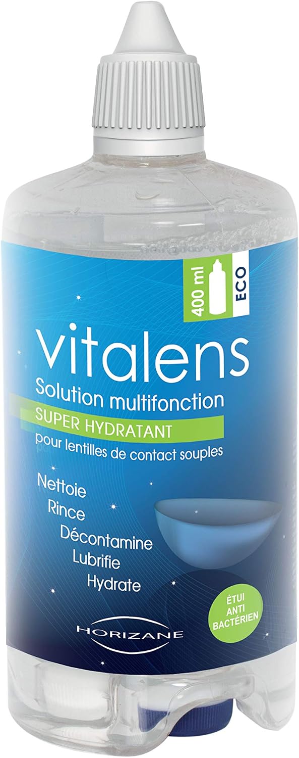 VITALENS - Solution multifonction pour lentilles de contact eco 400ml ...