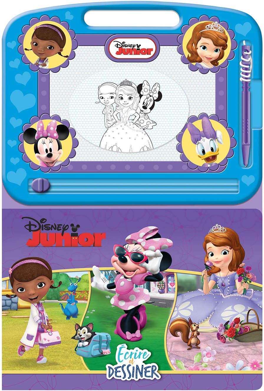 Phidal Disney Junior Writing and Drawing, French, French Version – BigaMart