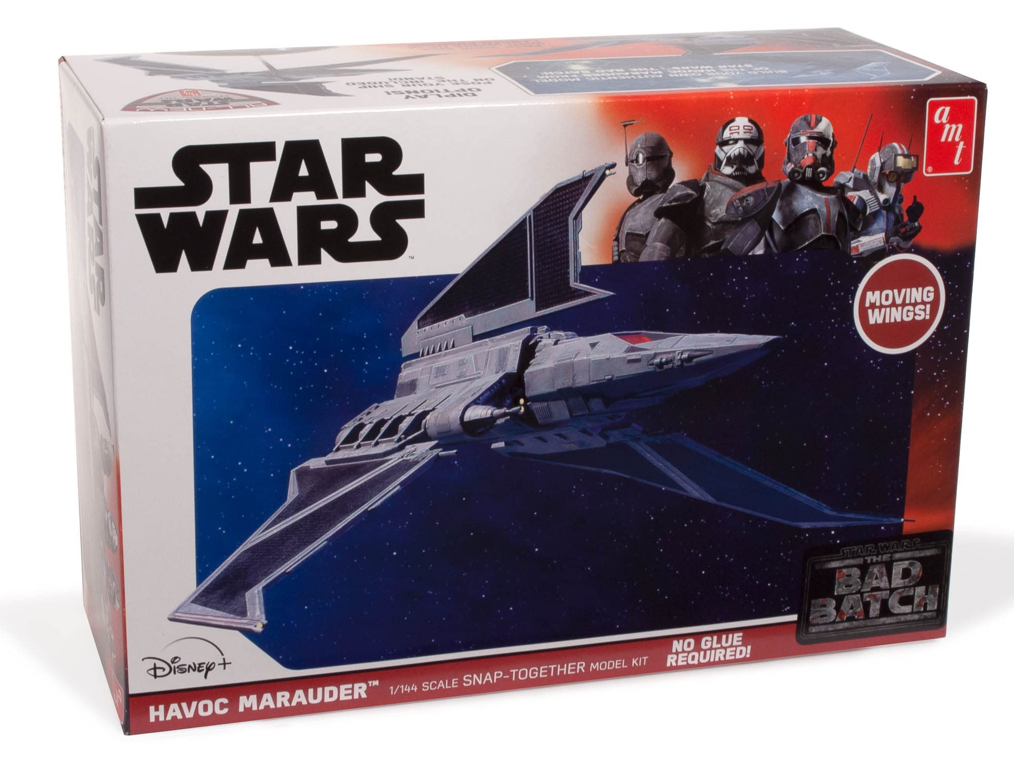 Mua AMT Star Wars: The Bad Batch Havoc Marauder 1:144 Scale Model kit ...