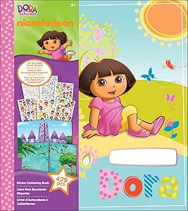 Amazon.com: Nickelodeon Dora The Explorer Sticker Collecting Book Kit