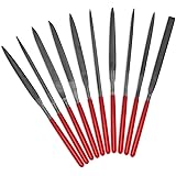 General Tools S477 Swiss Pattern Needle File Set with Handle, Set of 3 ...