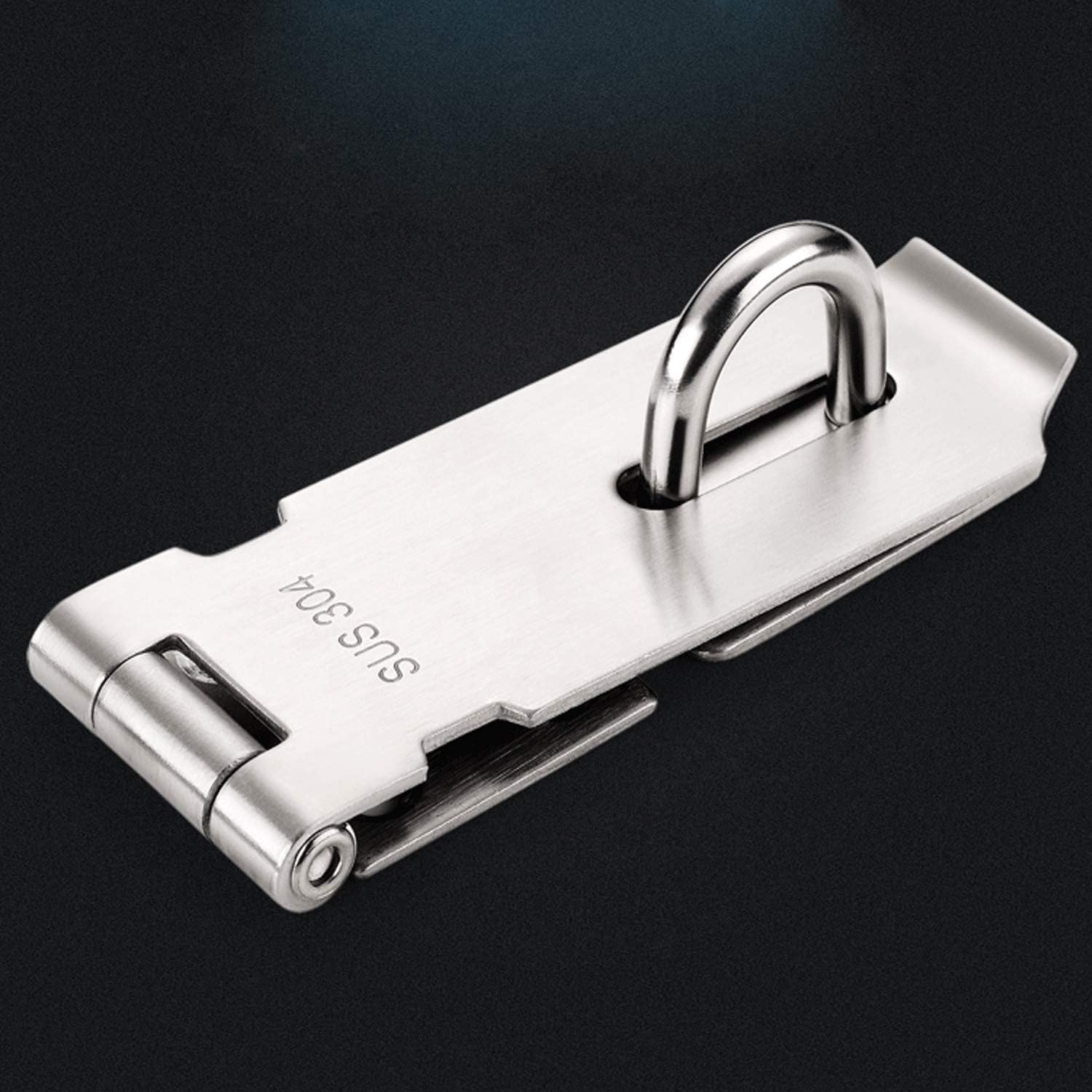Padlock Hasp, Stainless Steel Door Clasp Gate Lock Latch for Door ...