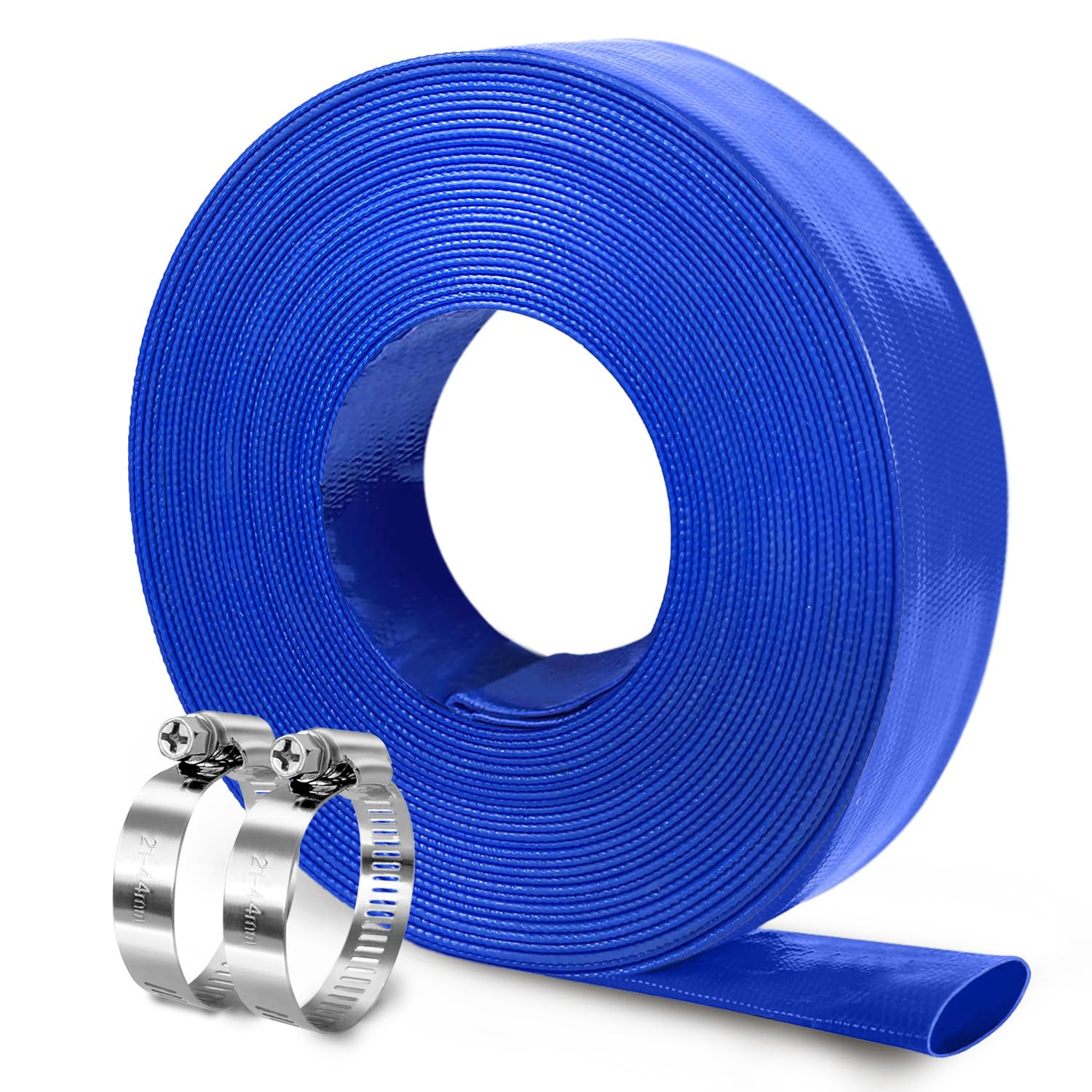 Foresee 1.00 in x 50 ft Backwash Discharge Hose Heavy Duty Reinforced ...