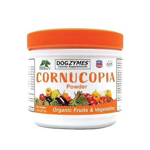 Dogzymes Cornucopia organic proprietary blend of Vegetables, Fruits ...