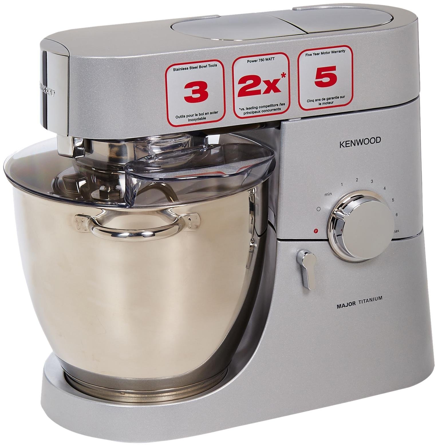 Mua Kenwood Chef Titanium Kitchen Machine, Stainless Steel - 7 qt ...