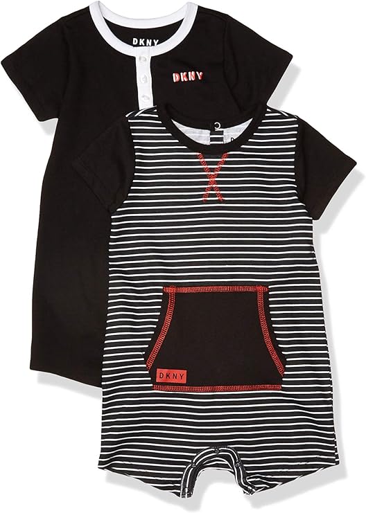 DKNY Baby Boys Rompers: Amazon.co.uk: Clothing