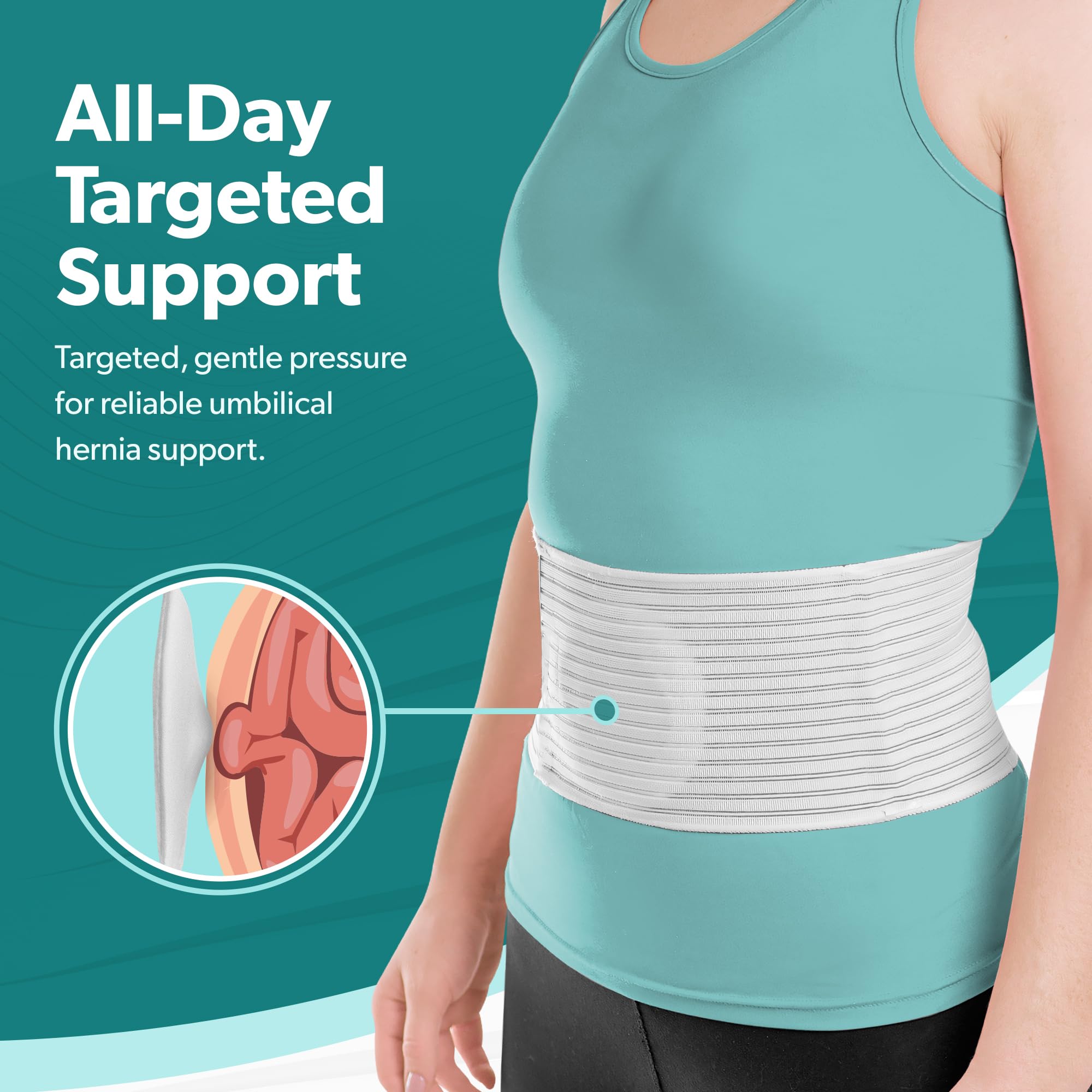 Mua BraceAbility Umbilical Hernia Belt - Abdominal Binder Truss with ...