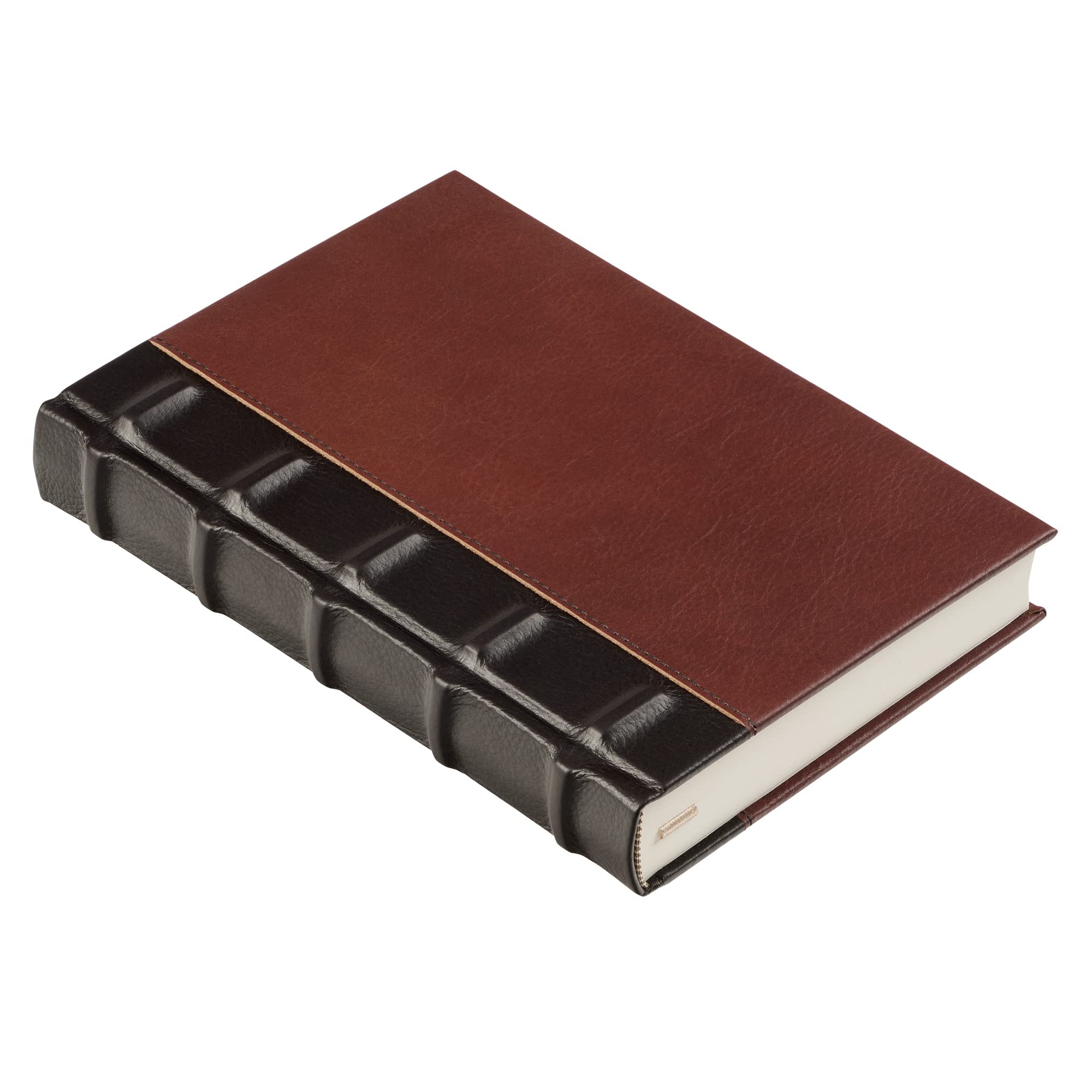 Mua Vintage Leather Journal, Burgundy Hardcover Notebook w/Mahogany ...