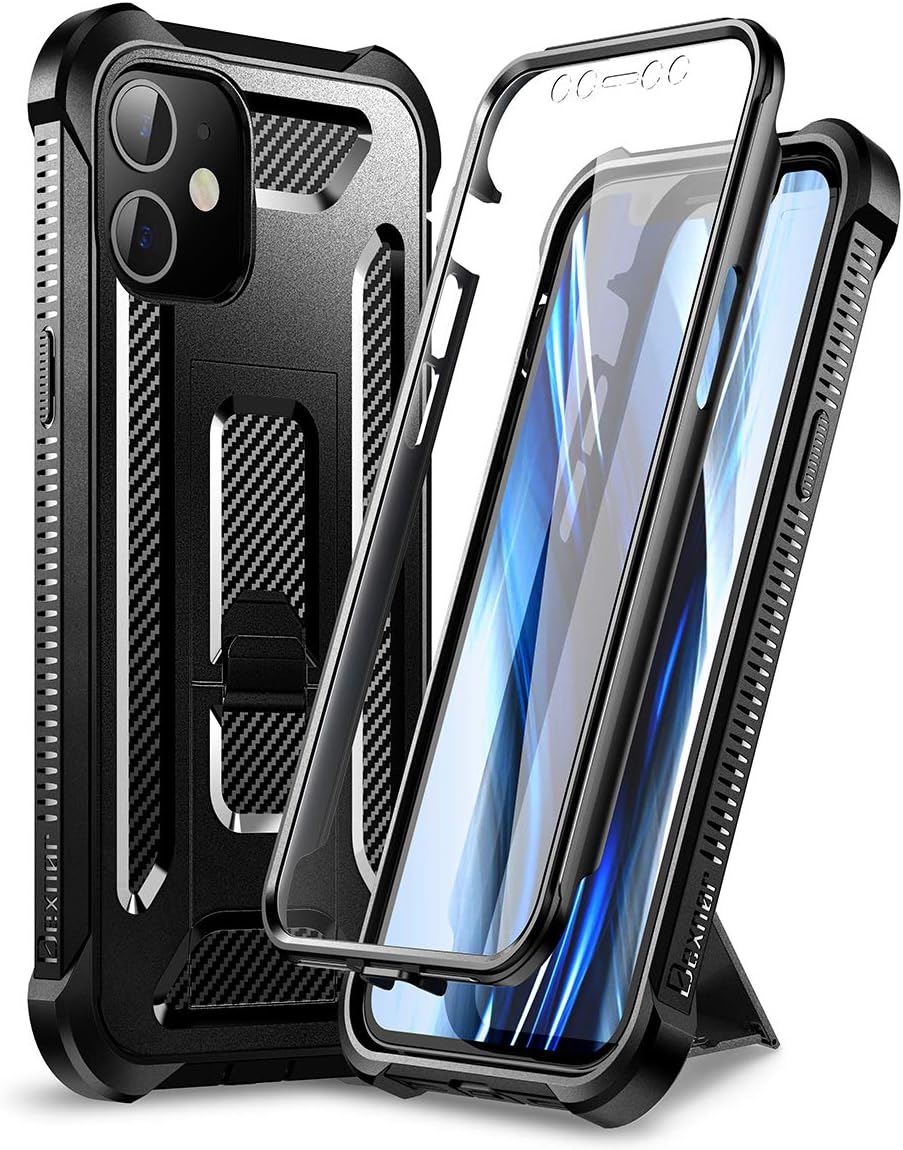 Dexnor Compatible avec la Coque iPhone 12 Mini 5G 5,4'', 360 degrés ...