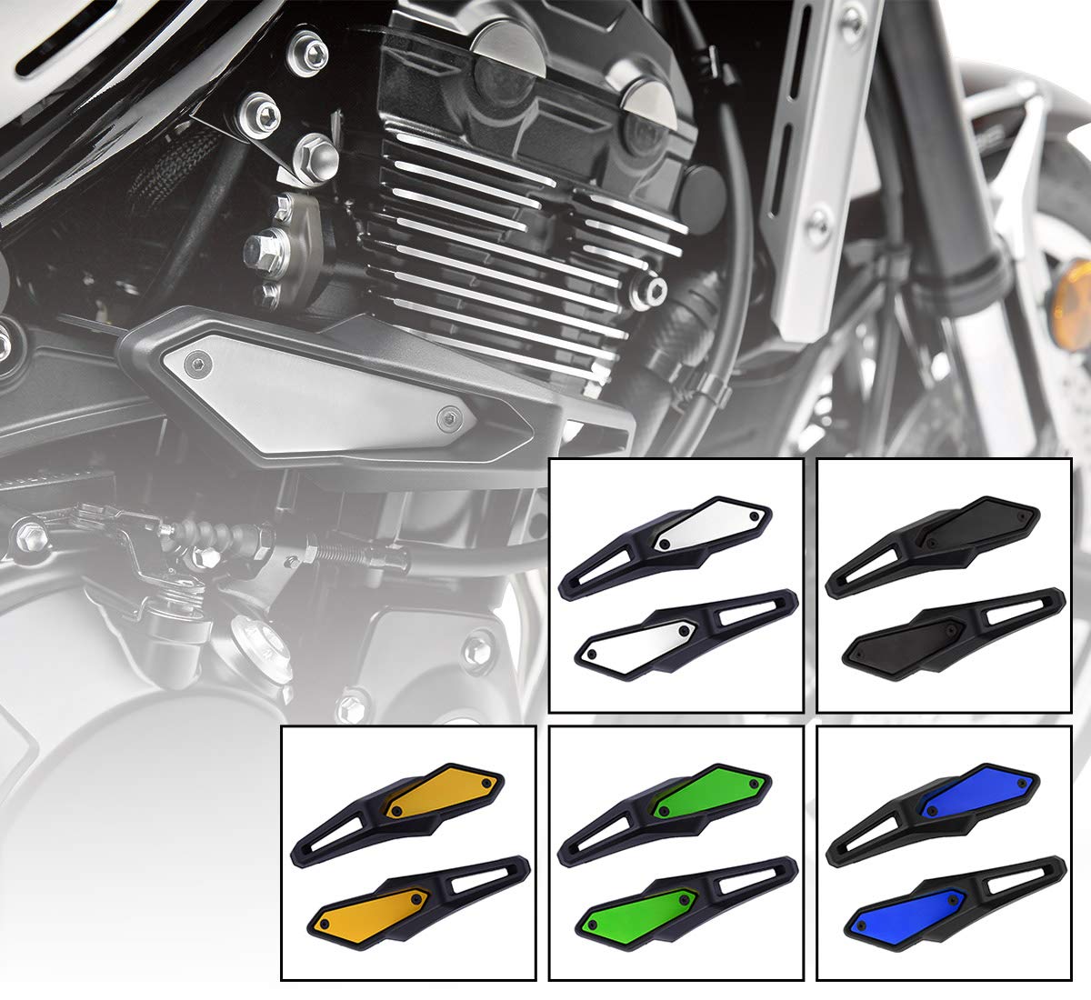 Mua FATExpress Motorcycle Aluminum with Plastic Engine Guard Frame ...