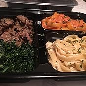 Amazon.com: [20 Pack] 3 Compartment Meal Prep Containers BPA Free ...