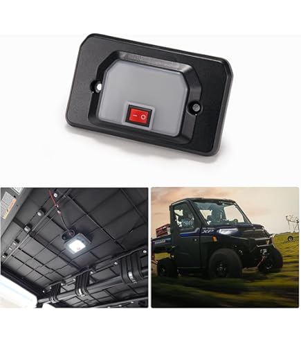 Ranger Accessory Light Polaris Multi-Function Cab Light - 4-Color LED ...