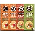 Amazon.com: 34 Degrees Crisps | Entertaining Variety Pack - 2 Original ...