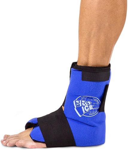 Pro Ice Cold Therapy Ankle & Foot Ice Wrap - Cooling Therapy Relief ...