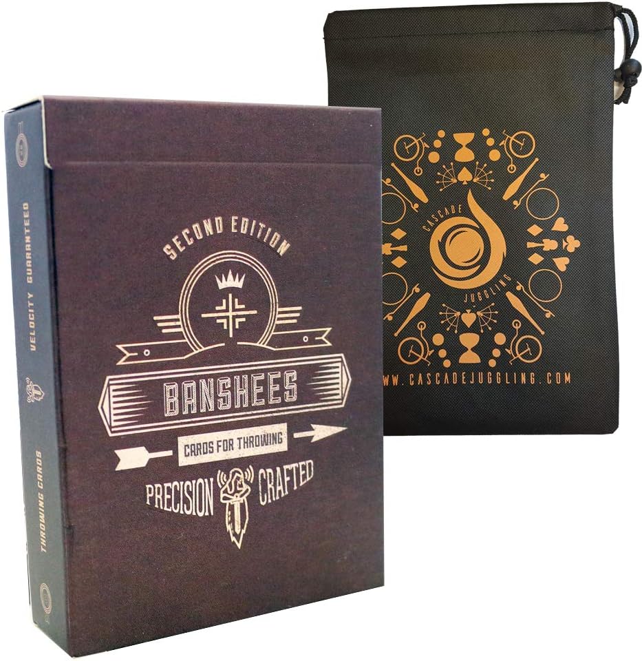 Murphys Magic and Cascade Juggling Banshee Throwing Cards – Specialist ...