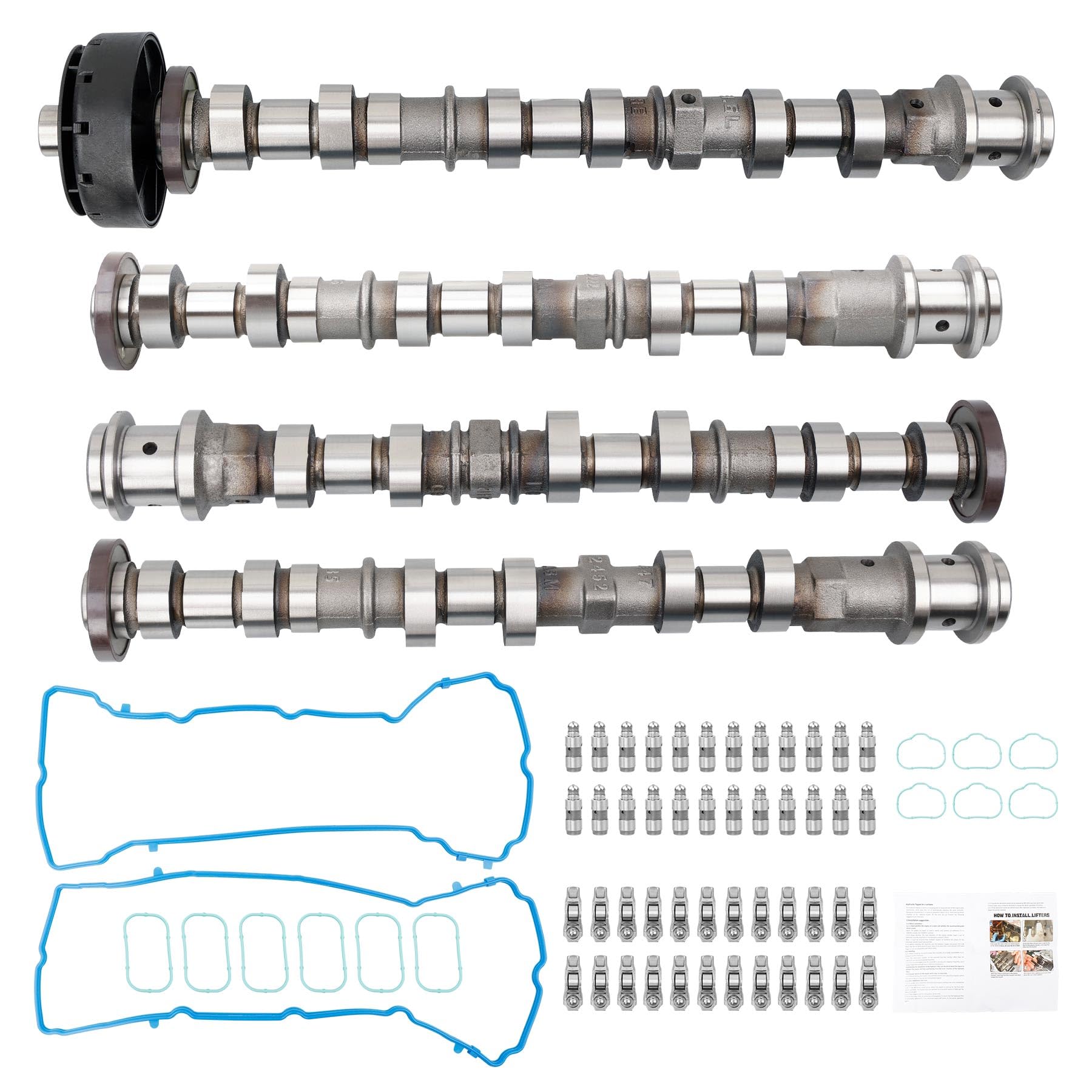 3.6L 5184377AG Engine Camshafts Set with Rockers Arm Lifters Kit ...