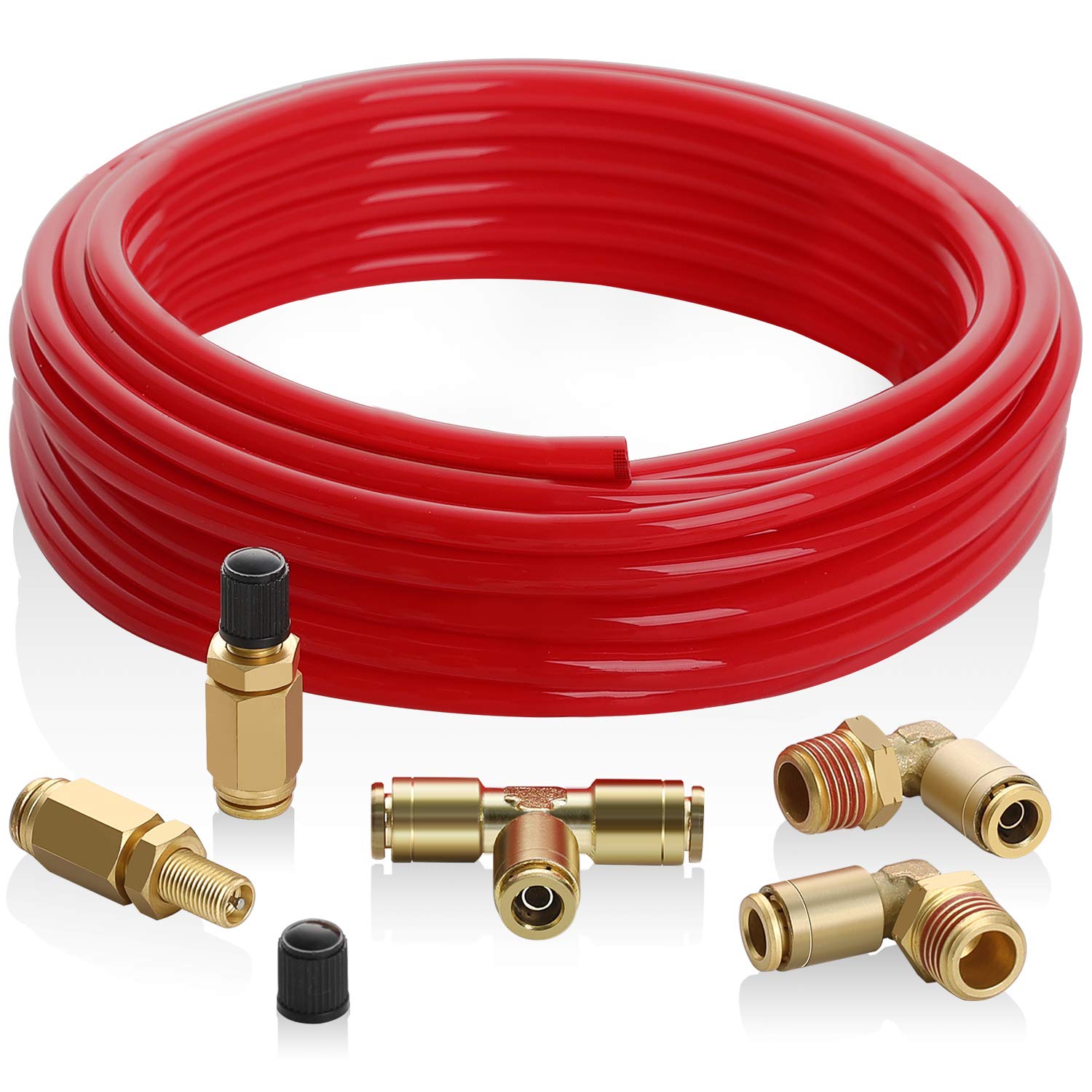 Mua Air Line Service for Air Spring Suspension with Fittings, Schrader ...