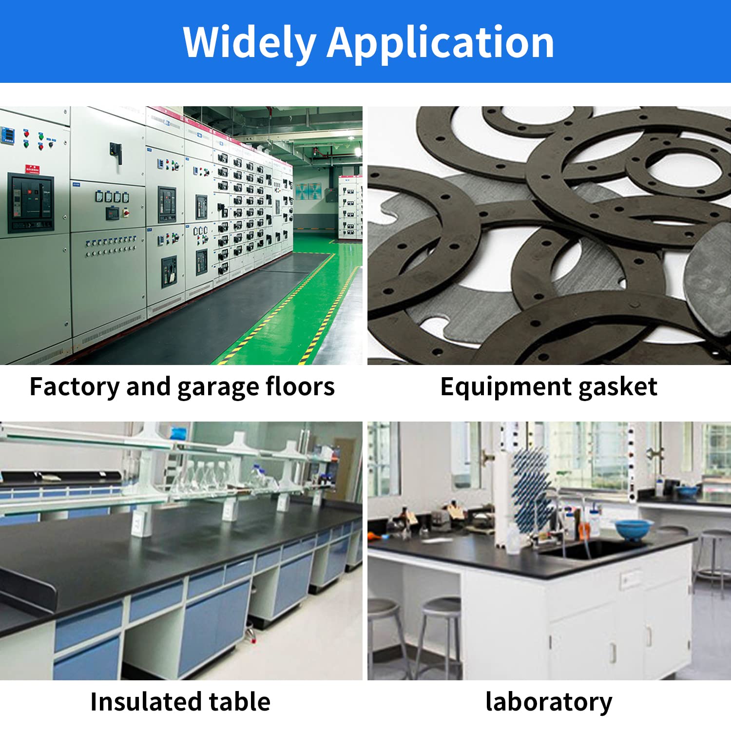 Mua LOGIJOY Neoprene Rubber Sheet Roll - 80" x 40" x 1/8" Thick Heavy ...