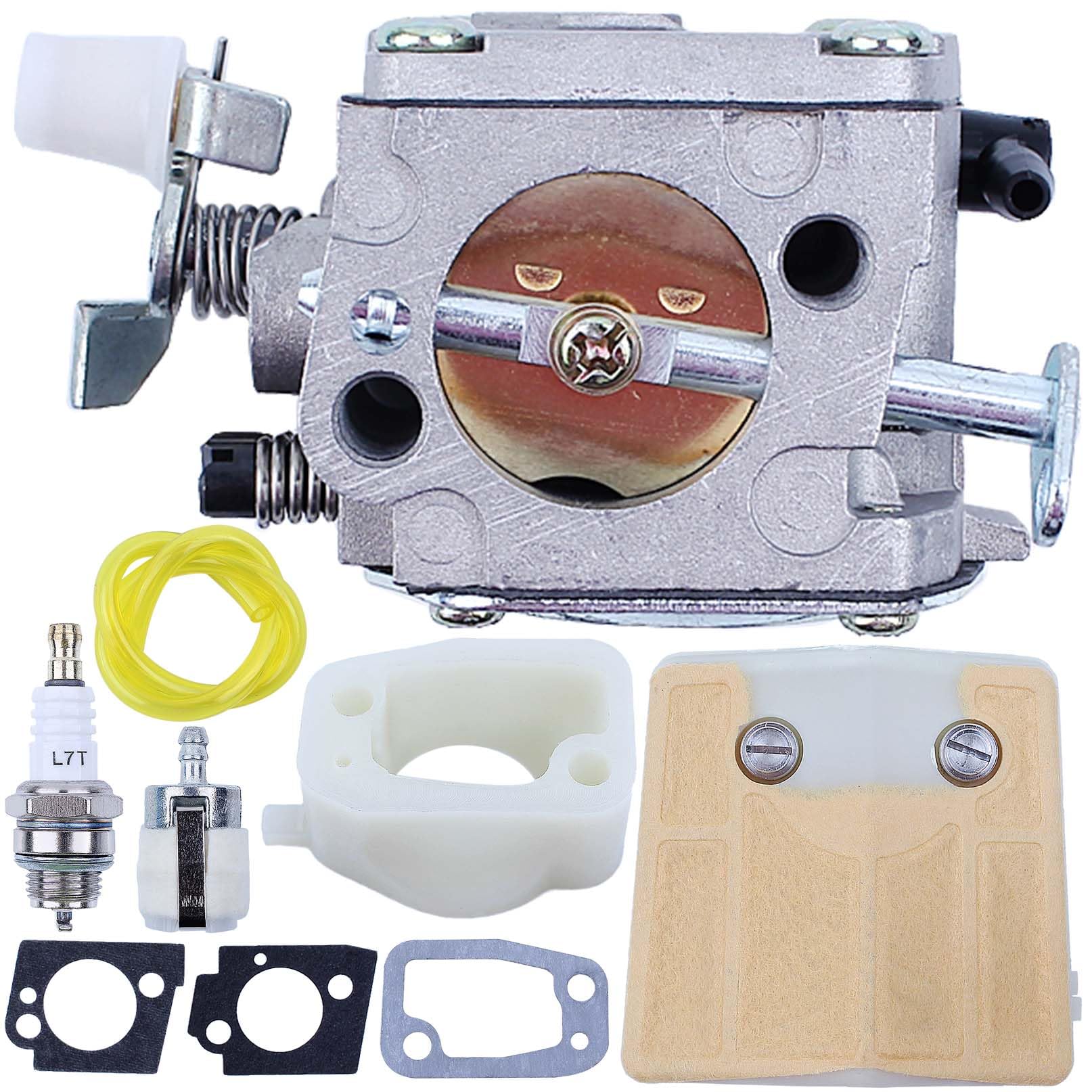 AUMEL Carburetor Air Fuel Filter Line Spark Plug Intake Manifold w ...