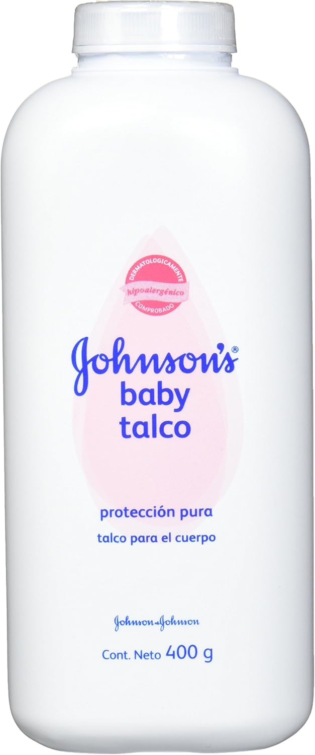 Johnson's Baby Talco para el Cuerpo del Bebé Original, 400 g: Amazon ...