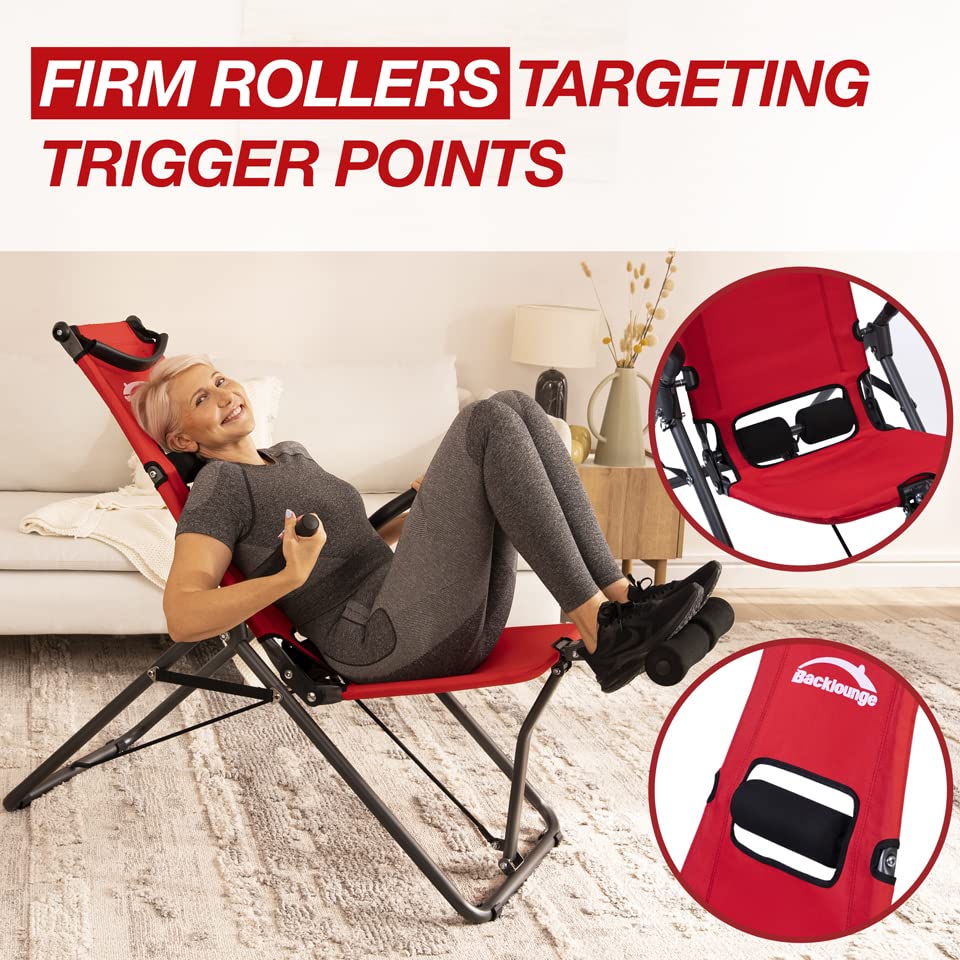 Backlounge Inversion Chair/Bench - Portable, Lightweight Design ...