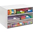 Amazon.com: 3 Tier Stackable Desk Organizer with 6 Drawers, YOCOMEY ...