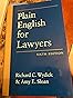 Plain English for Lawyers: Wydick, Richard: 9781594601514: Amazon.com ...