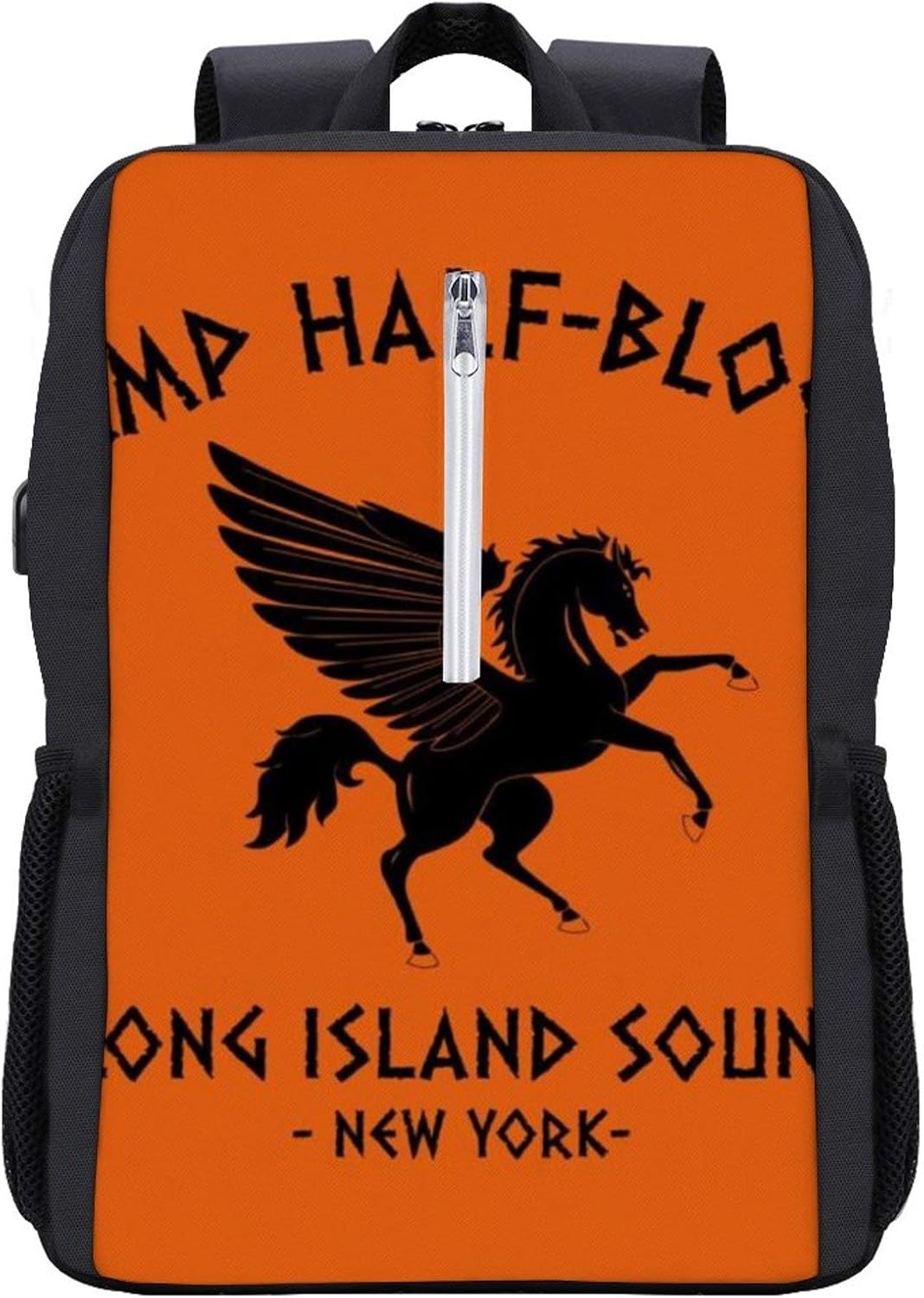 Percy Jackson Camp Half Blood Travel Backpack Laptop Backpack with USB ...