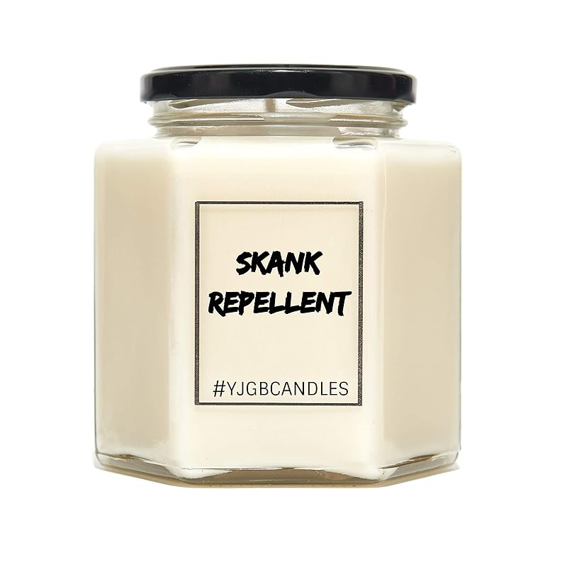 Skank Repellent Funny Scented Candle: Amazon.co.uk: Handmade