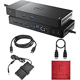 Amazon.com: UD22 Dell Universal Docking Station USB-C/USB-A Supports Dual/Triple & 4 Monitors ...
