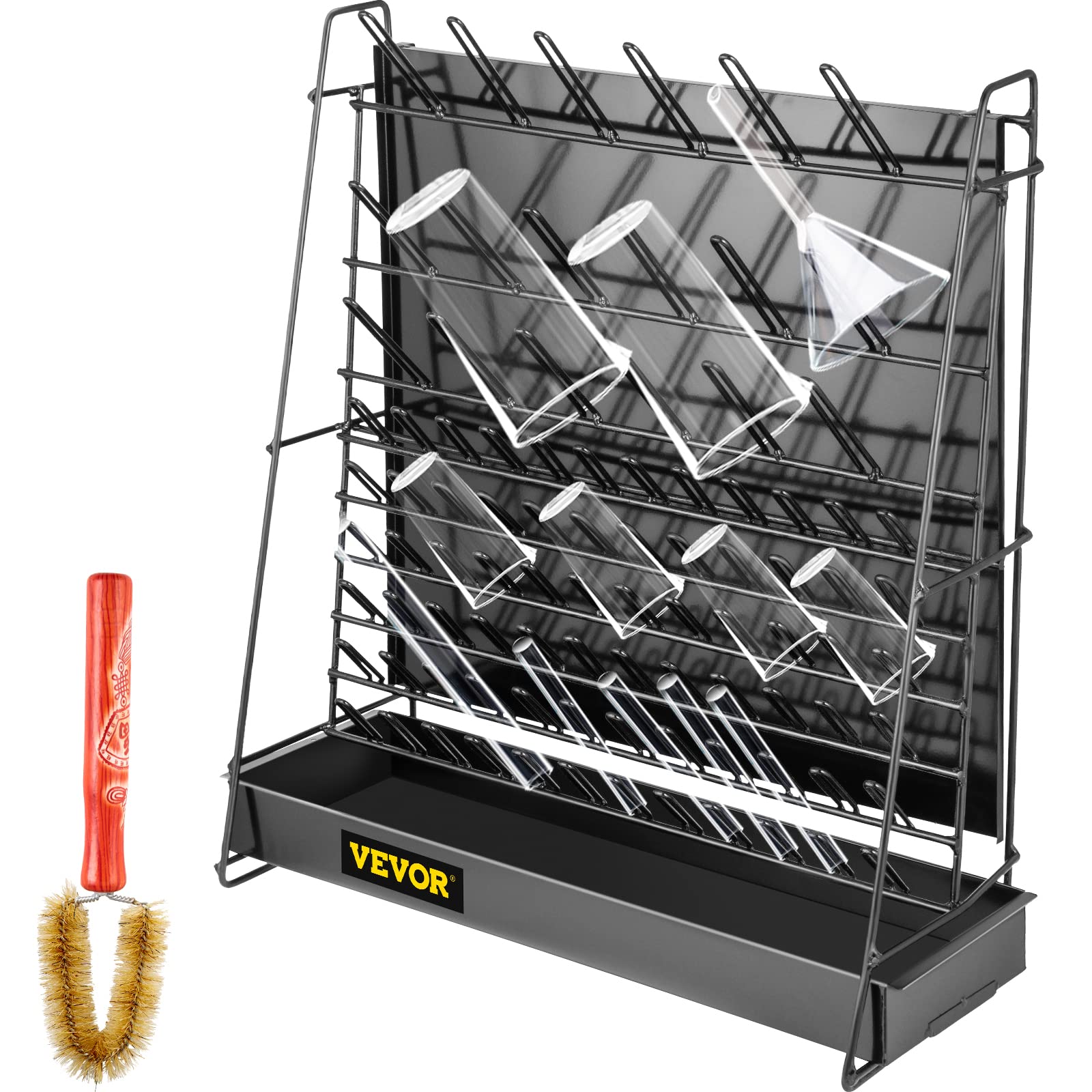 Mua VEVOR Drying Rack for Lab 90 Pegs Lab Glassware Rack Steel Wire ...