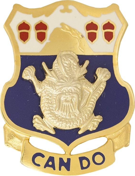 Amazon.com: 15th Infantry Unit Crest (Can Do): Clothing